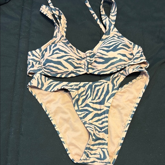 Xhilaration | Swim | Xhilaration Zebra Print One Piece Swimsuit | Poshmark